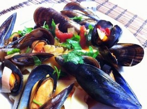 Midii cu sos de vin și usturoi — Printesa Urbana – Blog cald de familie