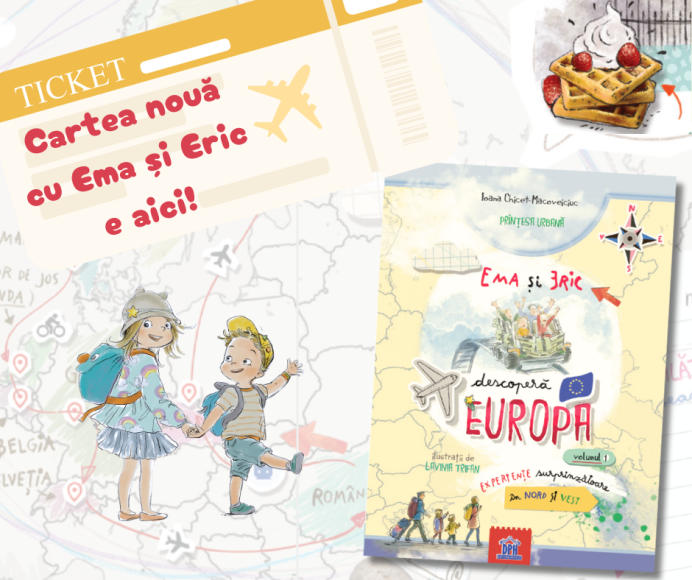 Ema și Eric descoperă Europa - carte nouă! — Printesa Urbana – Blog ...